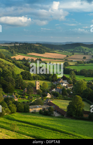 Corton Denham Somerset England UK Stock Photo - Alamy