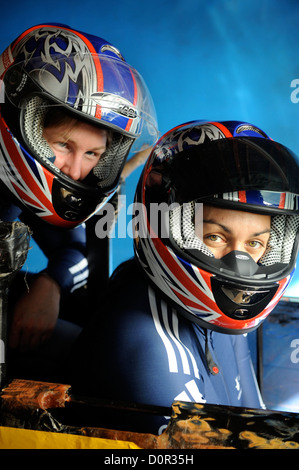 The bobsleigh push-start practice track at the University of Bath ...