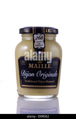 Jar of French Dijon Mustard Stock Photo - Alamy