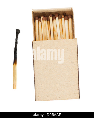 Cigarette and Matchstick Smoking Nobody Stock Photo - Alamy