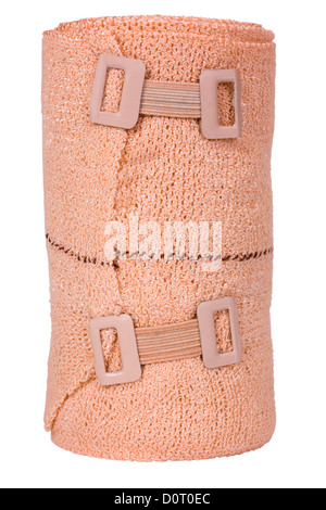 Elastic bandage, rolled up Stock Photo - Alamy