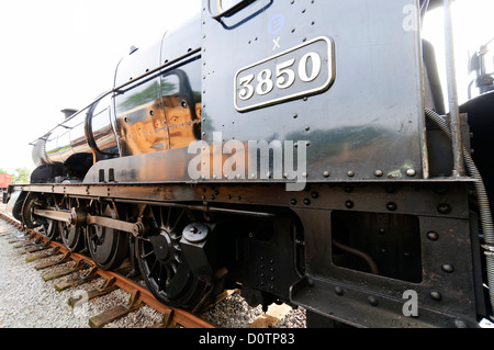 Ex GWR Steam Locomotive 38xx class number 3850 on the West Somerset ...