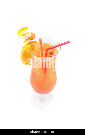 Orange dollar cocktail Stock Photo - Alamy