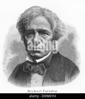 Portrait of Michael Faraday (sketch) - an English scientist who ...