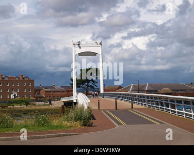 Forton Lake Bridge Gosport Hampshire England UK Stock Photo - Alamy