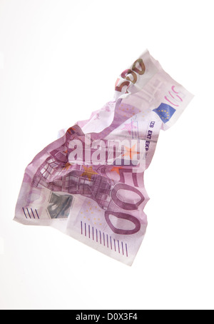 Berlin, Germany, crumpled 500-euro note Stock Photo - Alamy
