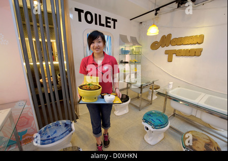 Asia, capital, Taipeh, loo, restaurant, Toilet, Taipei, Taiwan, toilets ...