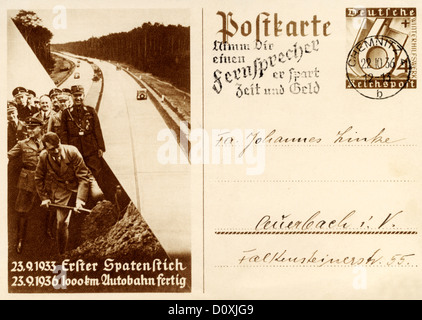 Hitler At Autobahn 1936 Stock Photo - Alamy
