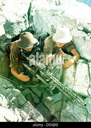 German machine gun crew Stock Photo - Alamy