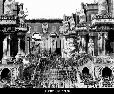D. W. Griffith - Intolerance Stock Photo - Alamy