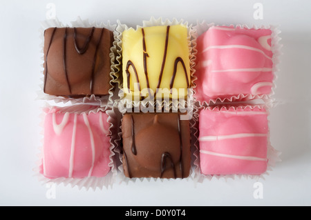 Mr Kipling French Fancies cakes Stock Photo - Alamy