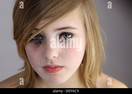 Berlin, Germany, girl crying Stock Photo - Alamy