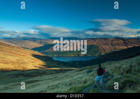 Loch Earn and the Munros Ben Vorlich & Stuc a' Chroin from near the ...
