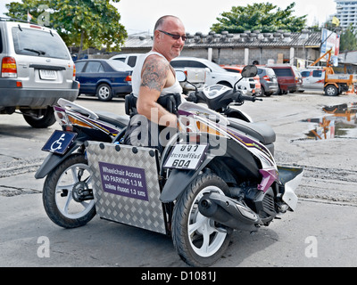 Disabled transport. odified motorcycle constructed to carry invalid ...