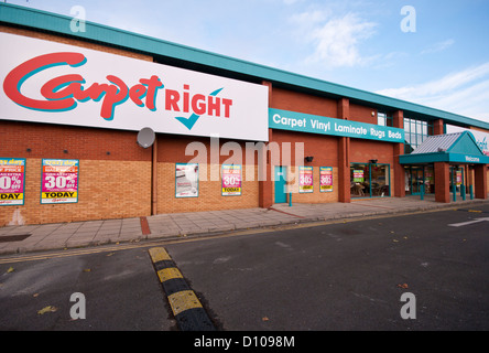 Carpetright store UK Stock Photo - Alamy