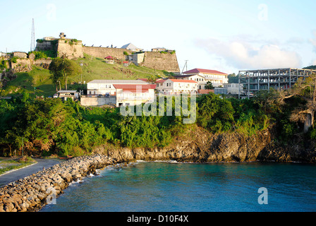 St George's Fort in Grenada Stock Photo - Alamy