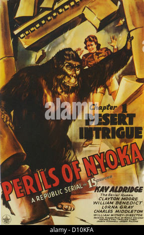 PERILS OF NYOKA, Kay Aldridge, 1942 Stock Photo - Alamy