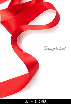 Background with ribbon on white background Stock Photo - Alamy