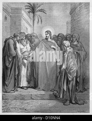 religion, Christianity, Jesus Christ, scene "Jesus cleaning the temple ...