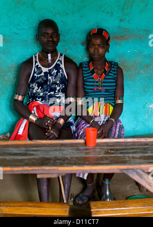 An African woman of the Bench people of Ethiopia Stock Photo - Alamy