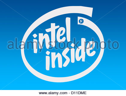 Intel inside logo symbol logotype flag Stock Photo: 52278577 - Alamy