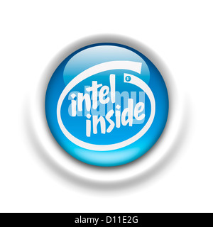 Intel inside logo symbol logotype flag Stock Photo: 52278505 - Alamy