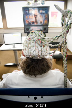 Berlin, Germany, the experiment Berlin Brain Computer Interface project ...