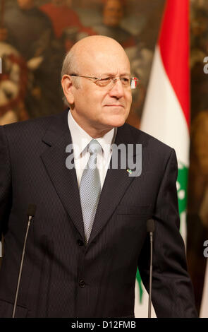 Tuesday December 5th 2012. Rome, Italy. Italian Prime Minister Mario ...