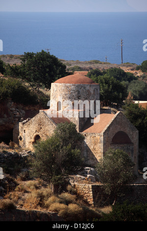 Greek Orthodox Church on Crete island Stock Photo - Alamy