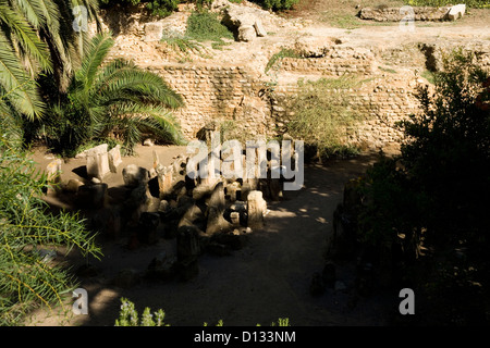 The Sanctuary of Tophet in Carthage, a sacrificial and burial site, in ...