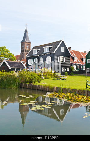 Traditional old dutch houses, at Marken The Netherlands. June 15, 2025 ...