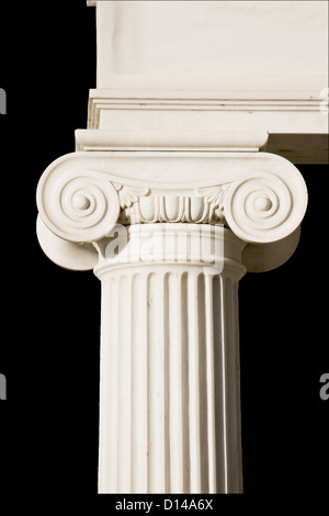 Capital of the ancient Greek Ionic order Stock Photo - Alamy