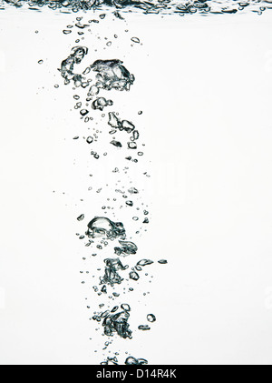 Closeup shot of bubbles in the water Stock Photo - Alamy