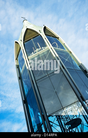 basildon Glass Bell Tower Stock Photo - Alamy