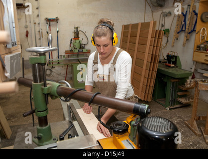 Duesseldorf, Germany, for a carpenter apprentices in carpentry Stock ...