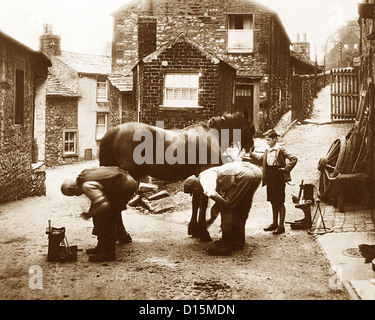 Blacksmith - Victorian period Stock Photo - Alamy