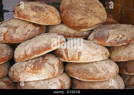 Traditional Polish rye bread loafs, Poland Stock Photo - Alamy