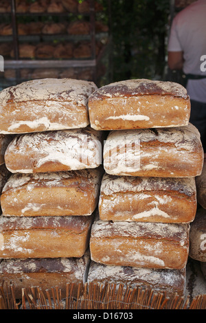 Traditional Polish rye bread loafs, Poland Stock Photo - Alamy