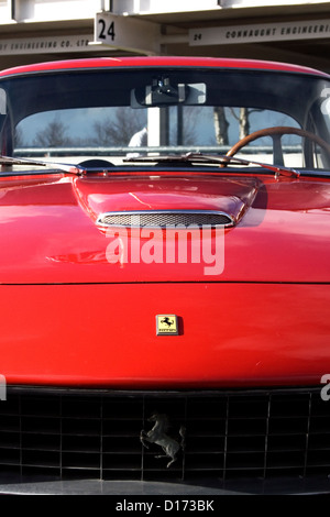 Grill and front of classic Ferrari Stock Photo - Alamy