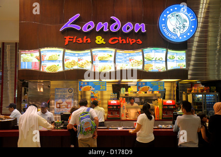 fast food mall of the emirates dubai united arab emirates Stock Photo ...