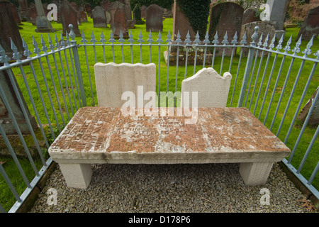 Martyrs graves, churchyard, Wigtown, the machars, Galloway, Scotland ...