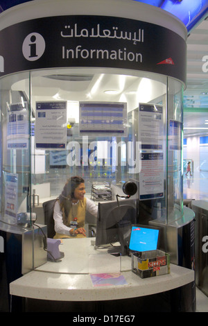 Dubai Metro train station interior, Dubai, UAe Stock Photo - Alamy