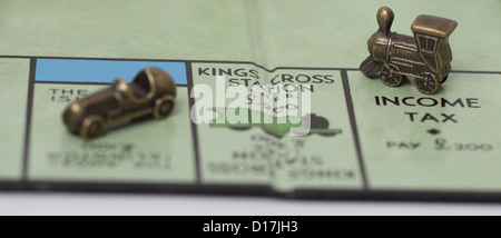 Monopoly board game Kings Cross Station British Railways £200 with The ...