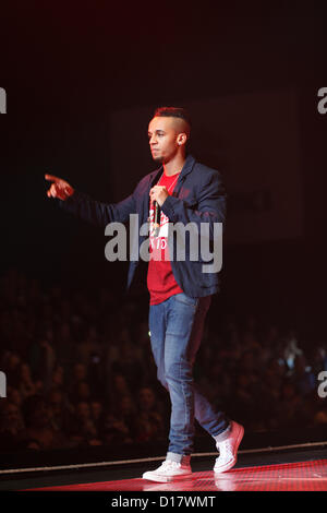 JLS Performing at The Clothes Show Live 2012, NEC, Birmingham, UK Stock ...