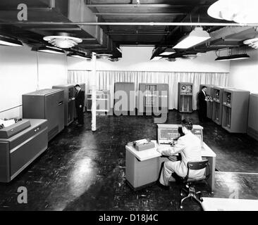 IBM Electronic Data Processing Machine introduced in 1954 Stock Photo ...