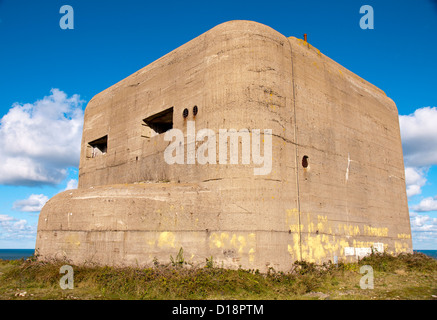 The Odeon German Bunker on Alderney, Channel Islands Stock Photo - Alamy