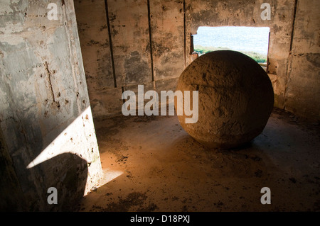 Inside a German Bunker on Alderney, Channel Islands Stock Photo - Alamy