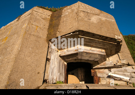 A German Bunker on Alderney, Channel Islands Stock Photo - Alamy