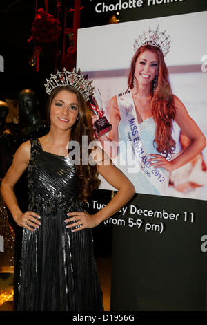 Dec. 11, 2012 - Athens, Greece - CHARLOTTE HOLMES who was crowned Miss ...
