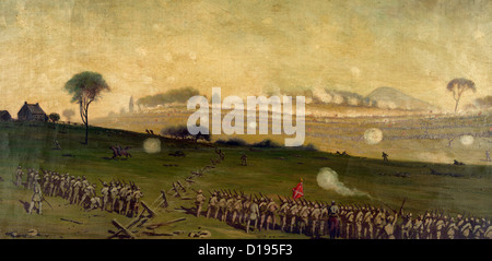 Pickett's Charge, Cemetery Ridge, July 3, 1863, the last day of the ...